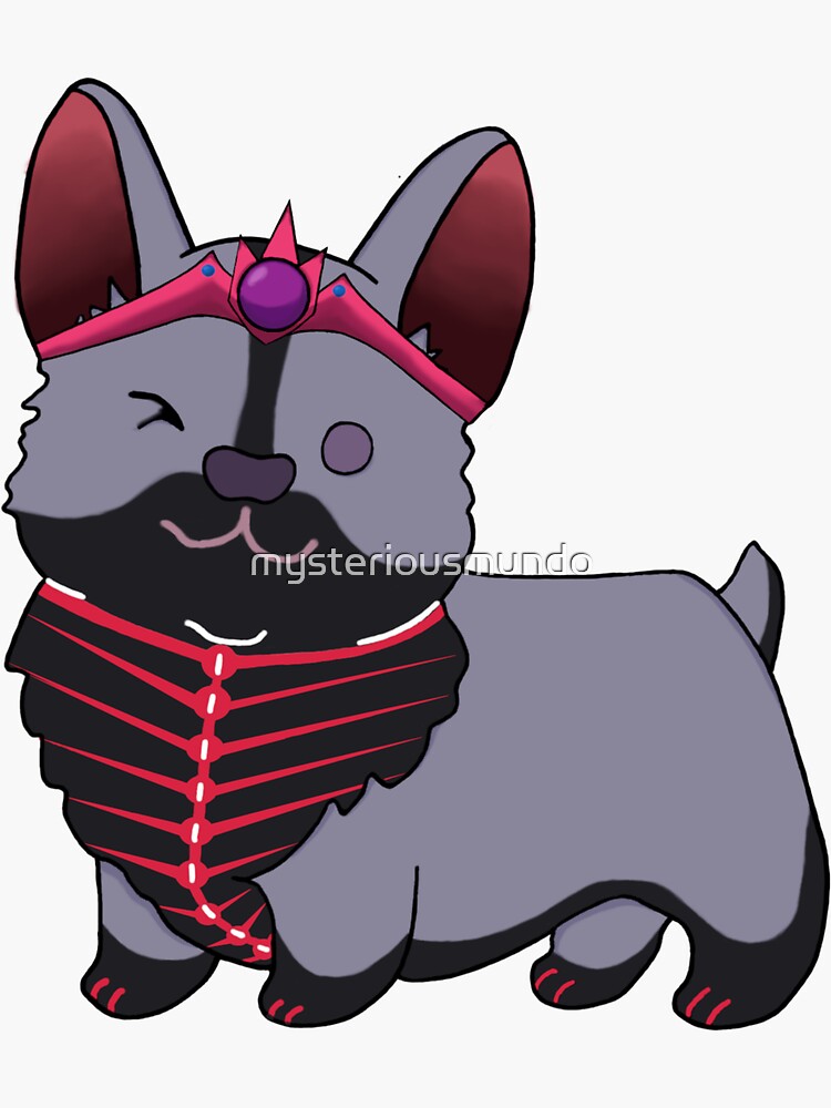 "Princess Jet of House Pembrocks" Sticker for Sale by mysteriousmundo ...