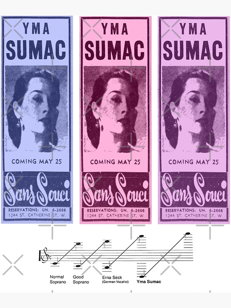"Yma Sumac | Singer Yma Sumac" Poster for Sale by PositiveEdge | Redbubble