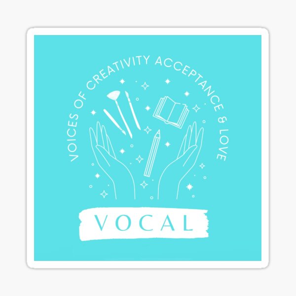 "VOCAL Teal Logo" Sticker for Sale by VOCALatHoward | Redbubble
