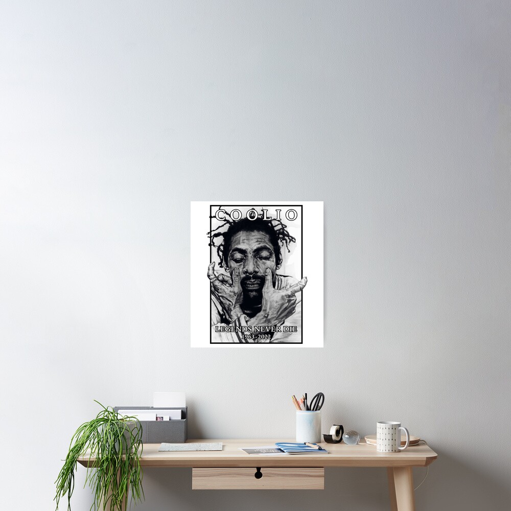 "Coolio Forever, Rip Coolio Rip Leon Ivey Jr, Rip Coolio 1963-2022 ...