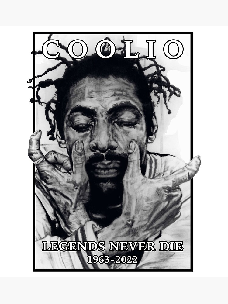 "Coolio Forever, Rip Coolio Rip Leon Ivey Jr, Rip Coolio 1963-2022 ...