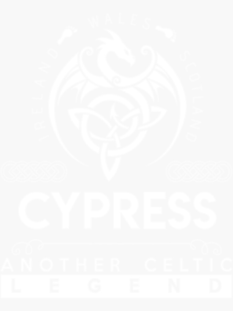 "Cypress Cypress Name " Sticker for Sale by Turckeymember | Redbubble