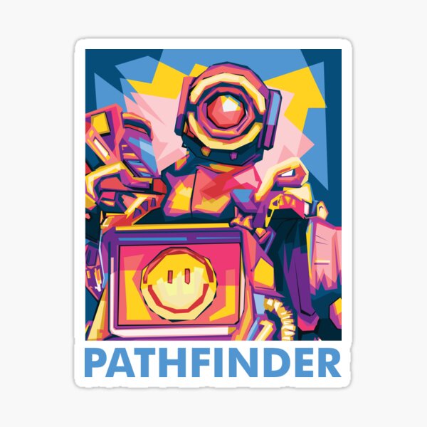 "PATHFINDER" Sticker for Sale by ShurikenStore | Redbubble