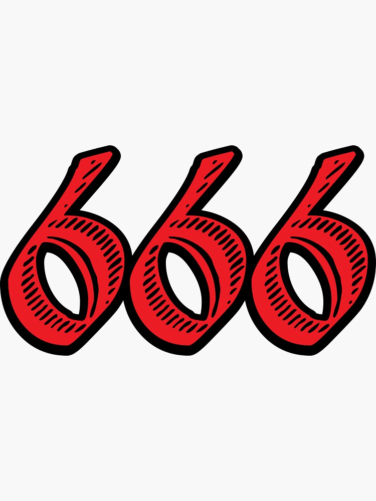 "666 Racing Number From Hell - Cool Funny Helmet Motorcycle Or Car ...