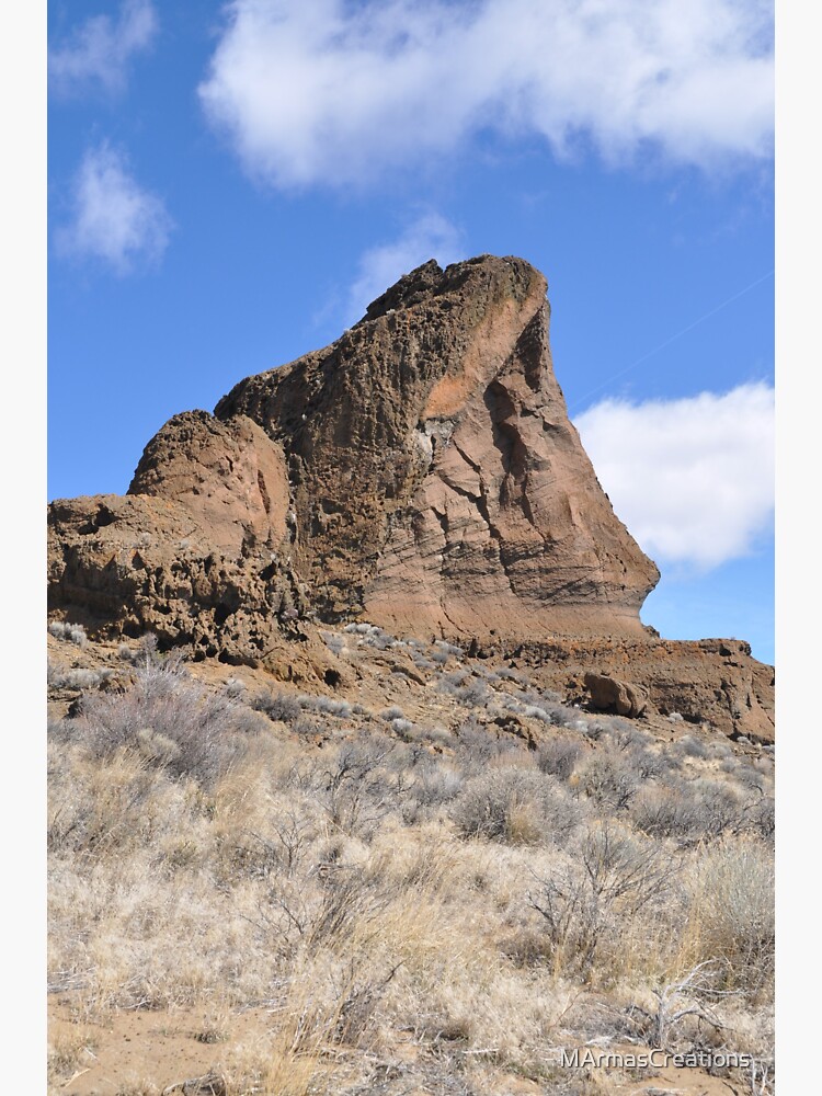 "Fort Rock, Oregon" Sticker for Sale by MArmasCreations | Redbubble