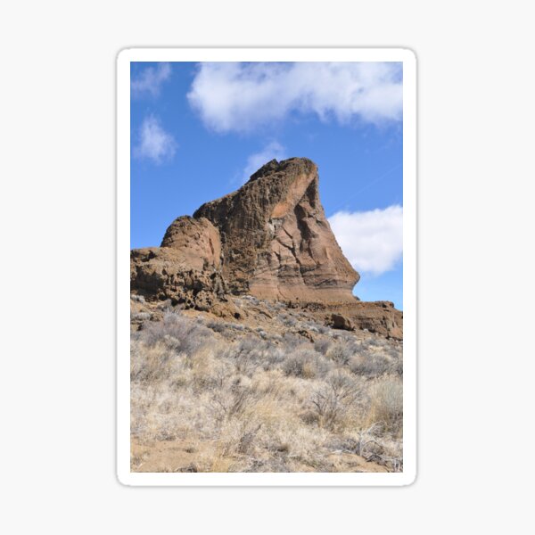 "Fort Rock, Oregon" Sticker for Sale by MArmasCreations | Redbubble