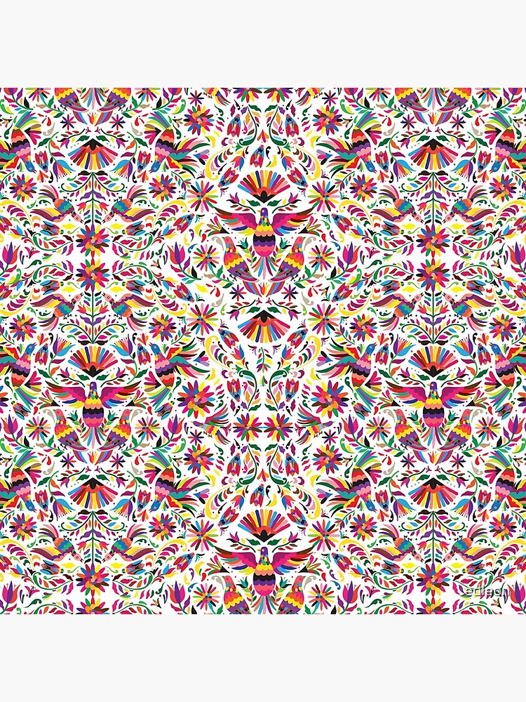 "Otomi Mexican traditional Mexican crafts" Poster by edleon | Redbubble