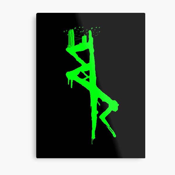 "Cyberpunk Edgerunners David Martinez jacket icon logo " Metal Print ...