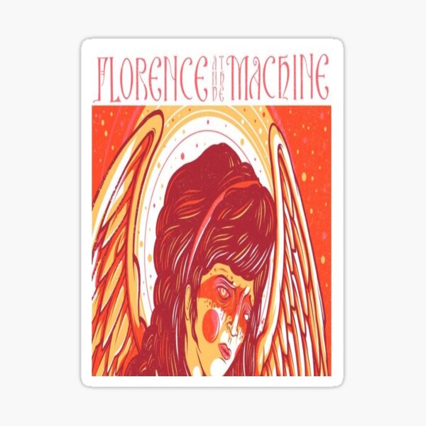 "Florence machine" Sticker for Sale by Apreil | Redbubble