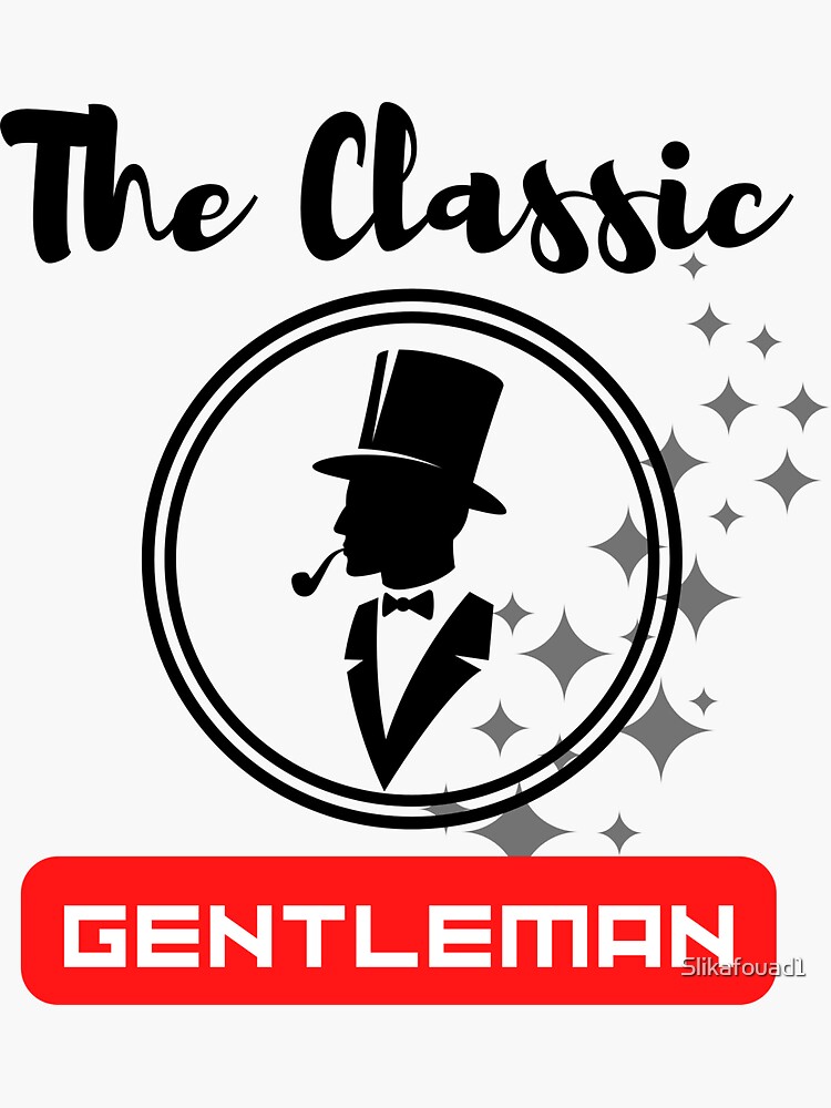 "The Classic Gentleman - generation classic" Sticker for Sale by ...
