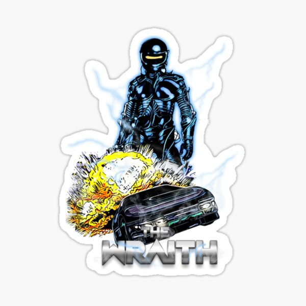 " the Wraith " Sticker for Sale by EltonKukielka | Redbubble