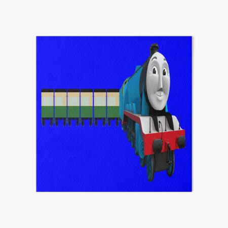 "GORDON THE BIG BLUE EXPRESS ENGINE CGI" Art Board Print for Sale by ...