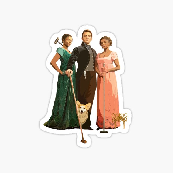 "Bridgerton Season 2" Sticker for Sale by dgreensp | Redbubble
