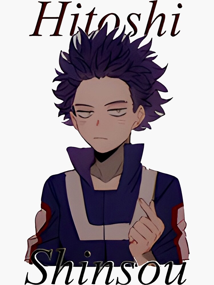 "Shinsou sad boy" Sticker for Sale by YvonnewLow | Redbubble