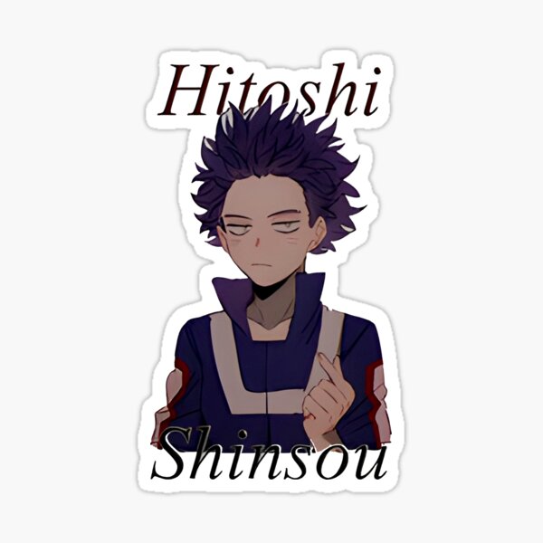 "Shinsou sad boy" Sticker for Sale by YvonnewLow | Redbubble