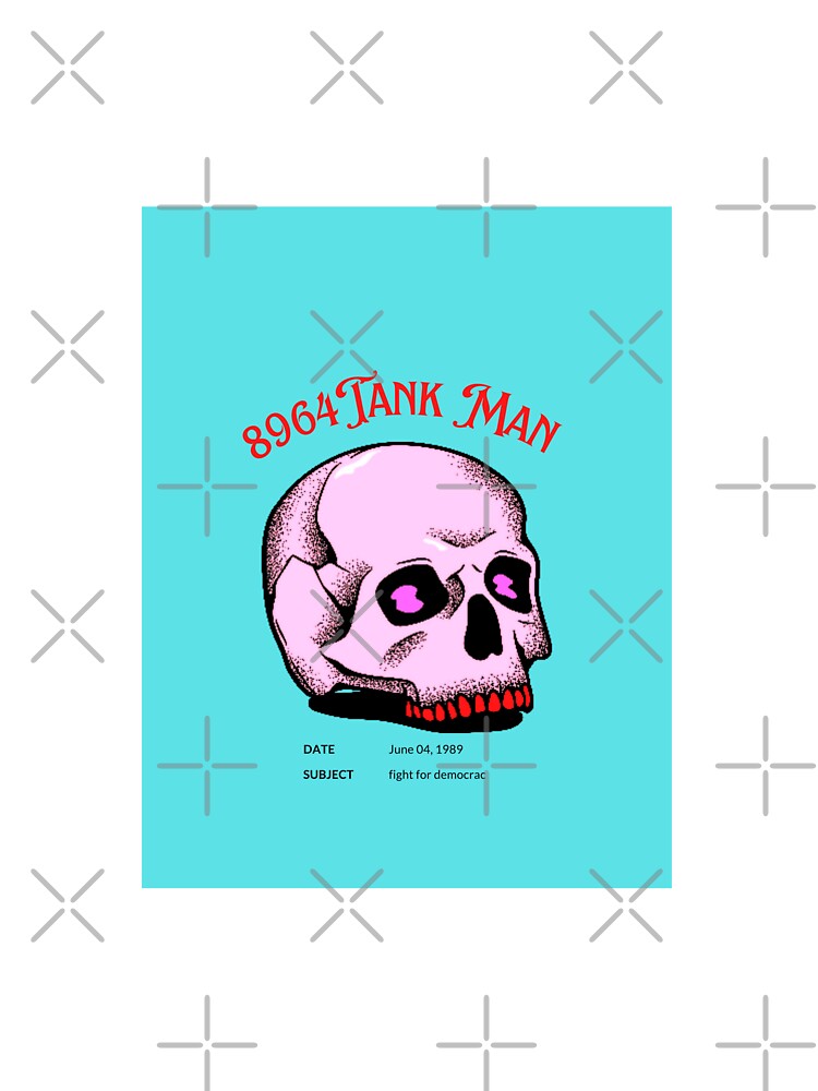 "8964 Tank Man" Kids T-Shirt for Sale by zheworkstudio | Redbubble