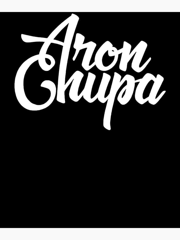 "AronChupa logo " Poster for Sale by AmyNmnBrewer0 | Redbubble