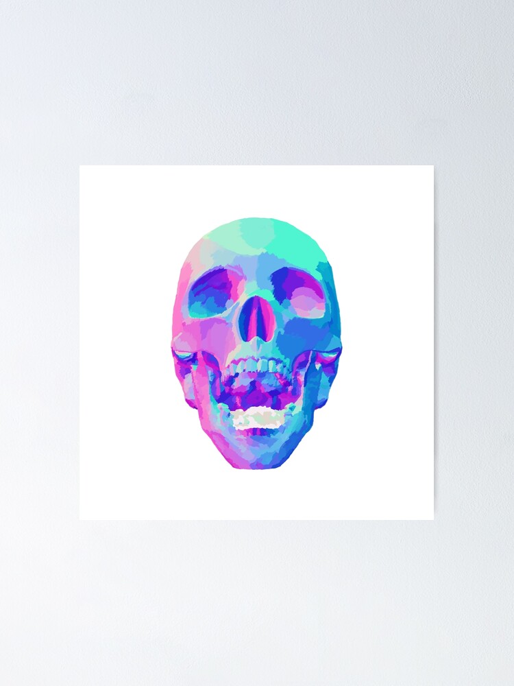 "Scream Skull" Poster for Sale by draxx-grav | Redbubble