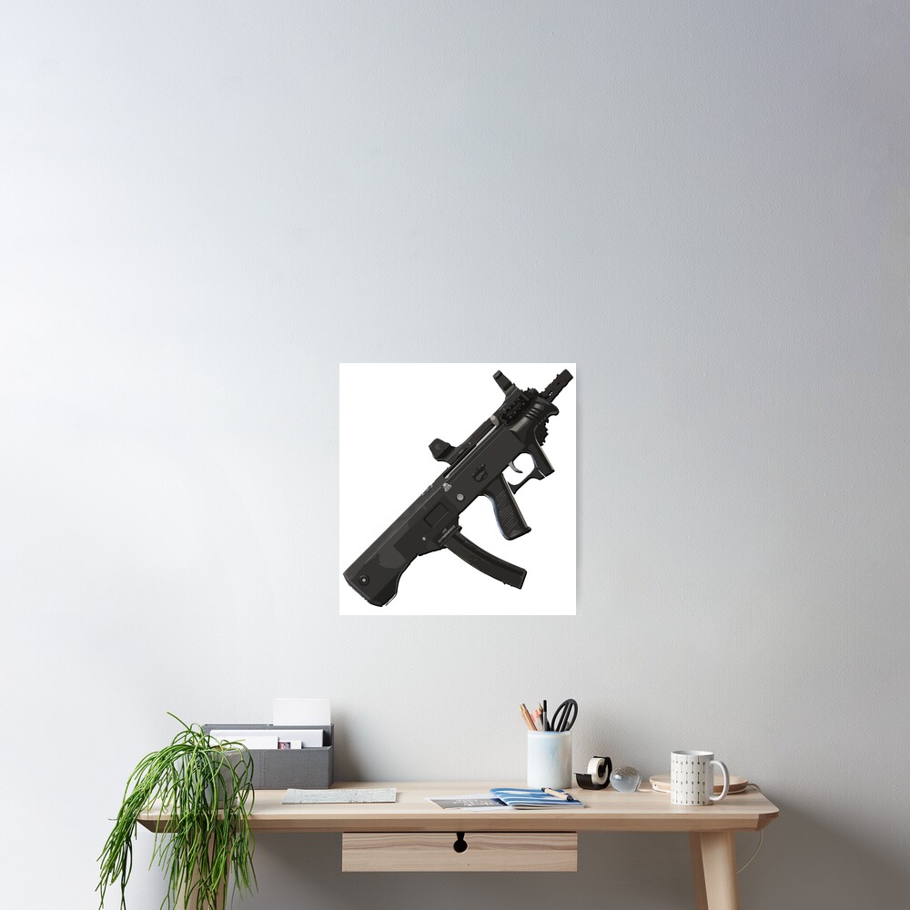 "Chinese Type 5 SMG" Poster for Sale by TortillaChief | Redbubble