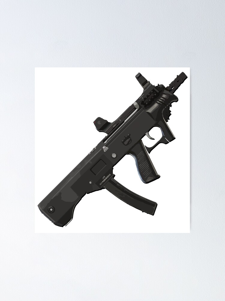 "Chinese Type 5 SMG" Poster for Sale by TortillaChief | Redbubble