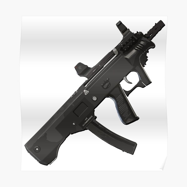 "Chinese Type 5 SMG" Poster for Sale by TortillaChief | Redbubble