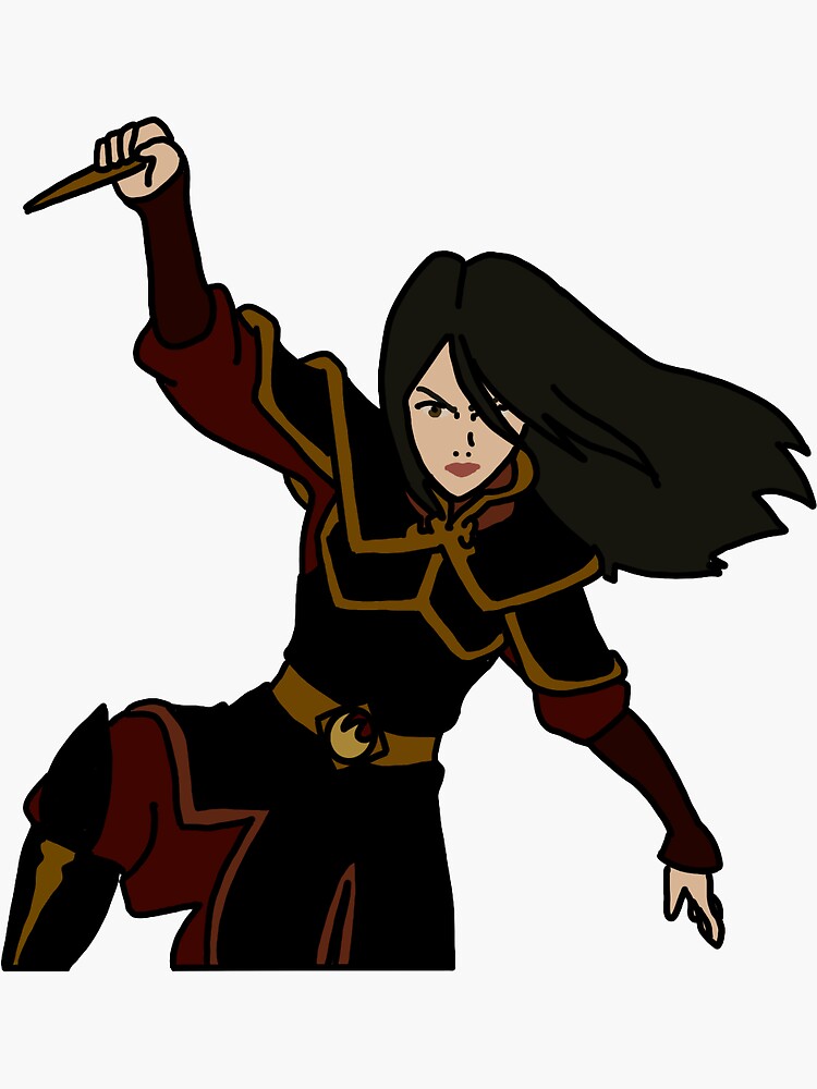 "Princess Azula" Sticker for Sale by DigitalRedesign | Redbubble