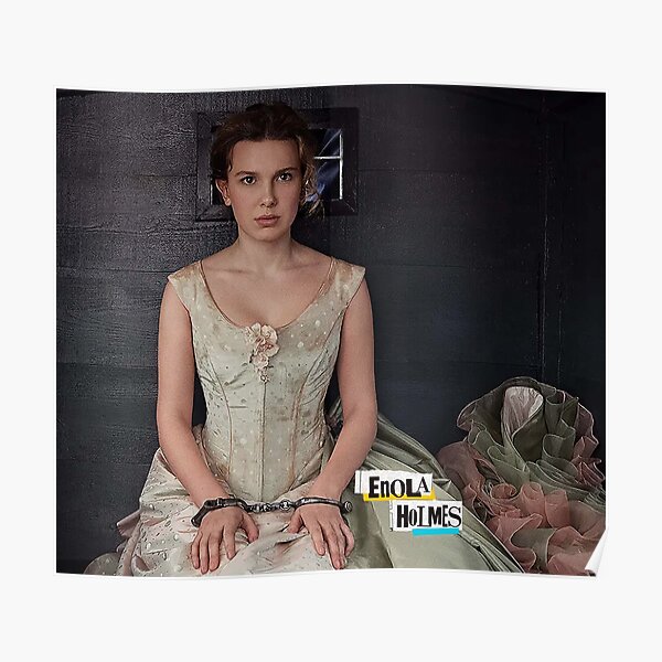 "Enola Holmes 2 with Logo" Poster for Sale by LeahHeaton | Redbubble