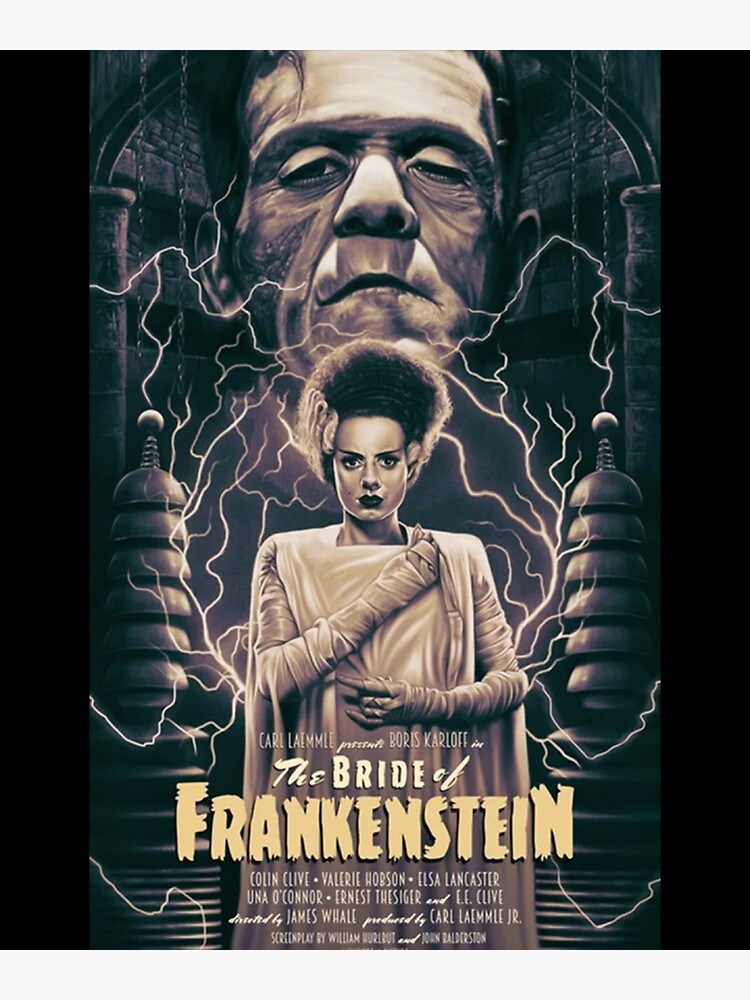 "The Bride of Frankenstein" Poster for Sale by JAYMMINGUEZ | Redbubble