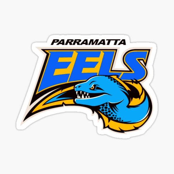 "Parramatta Eels" Sticker for Sale by CatchyDesigners | Redbubble