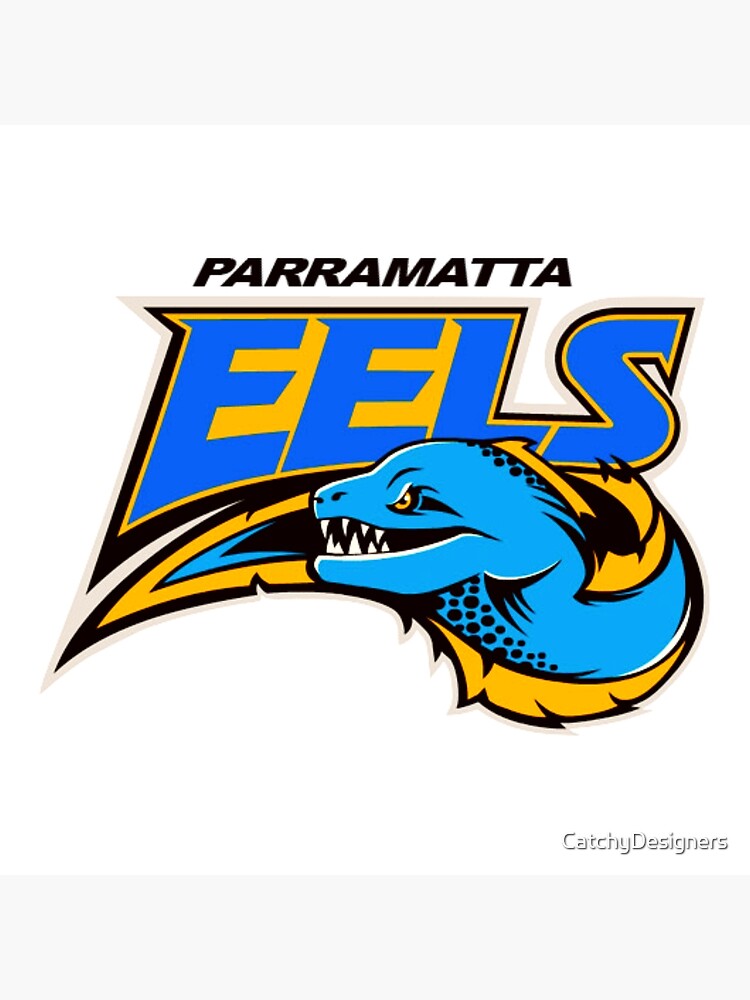 "Parramatta Eels" Poster for Sale by CatchyDesigners | Redbubble