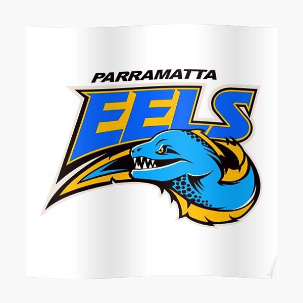 "Parramatta Eels" Poster for Sale by CatchyDesigners | Redbubble