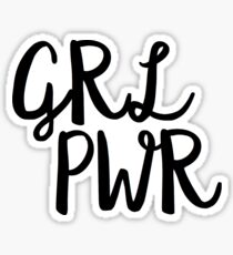 Grl Pwr: Stickers | Redbubble