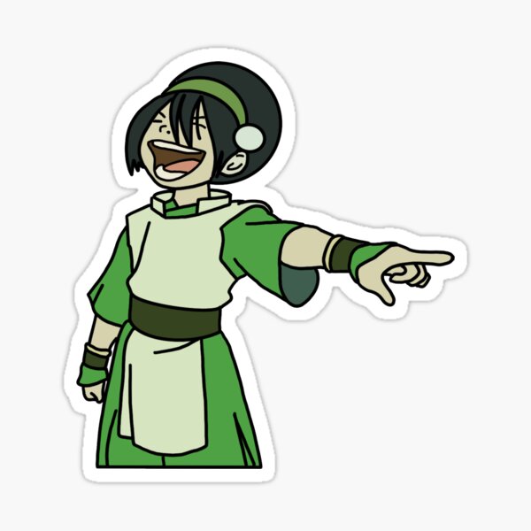 "Toph" Sticker for Sale by DigitalRedesign | Redbubble