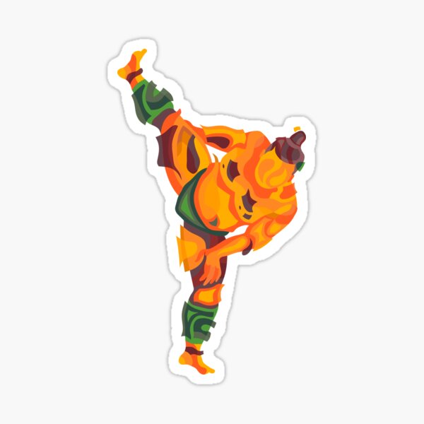 "Shiko sumo" Sticker for Sale by GREENOART | Redbubble