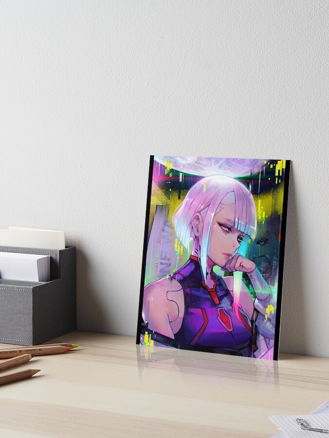 "Lucy Cyberpunk" Art Board Print for Sale by JAYMMINGUEZ | Redbubble