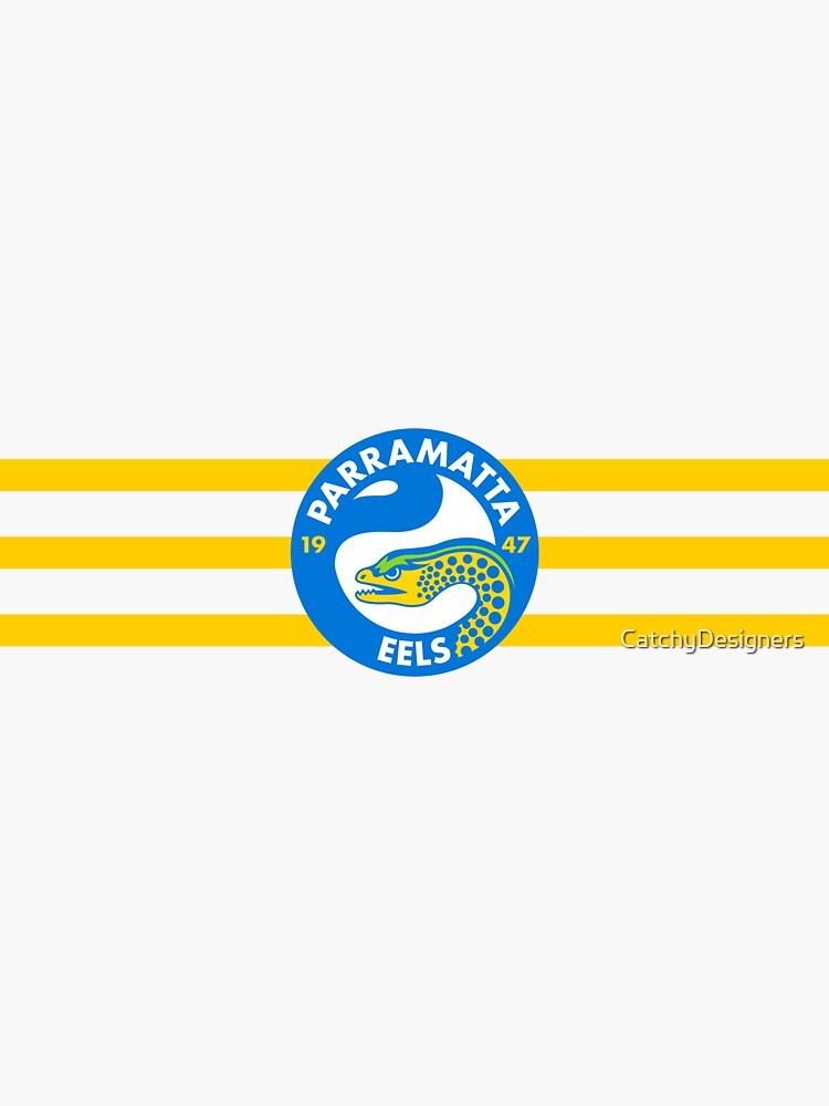 "Parramatta Eels" Sticker for Sale by CatchyDesigners | Redbubble