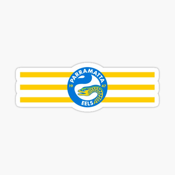 "Parramatta Eels" Sticker for Sale by CatchyDesigners | Redbubble