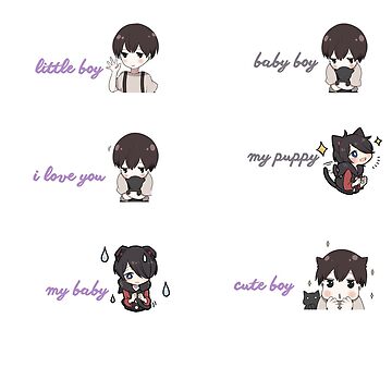 "baby boy" Sticker by baby R.L | Redbubble