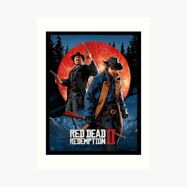 "Arthur Morgan and Dutch Red Dead Redemption 2" Art Print for Sale by ...