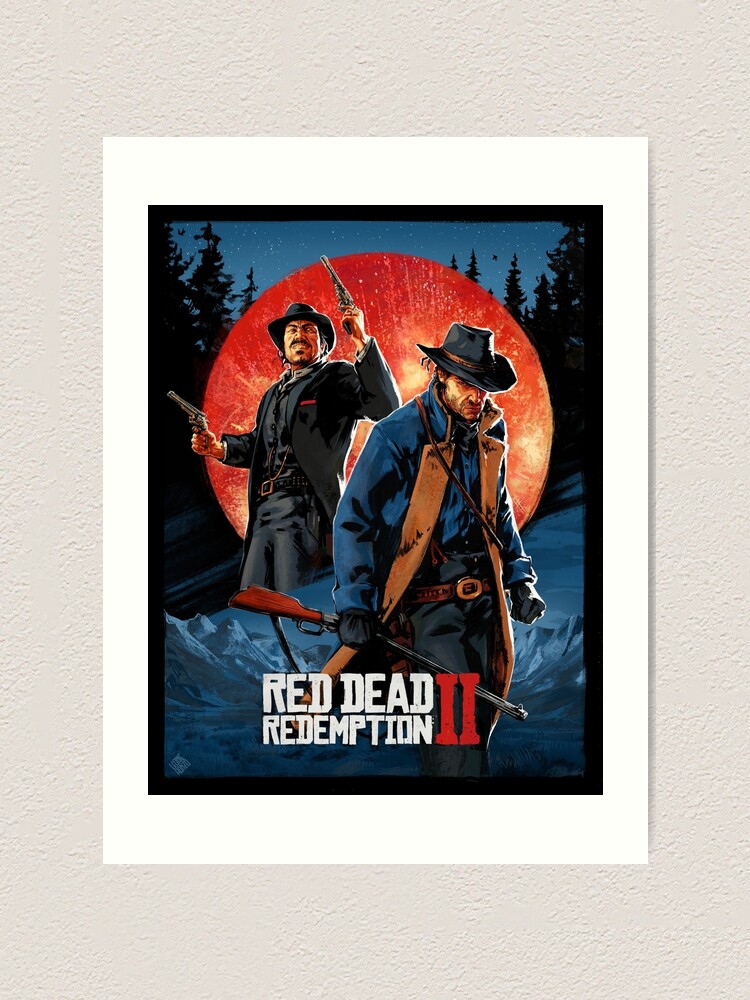 "Arthur Morgan and Dutch Red Dead Redemption 2" Art Print for Sale by ...
