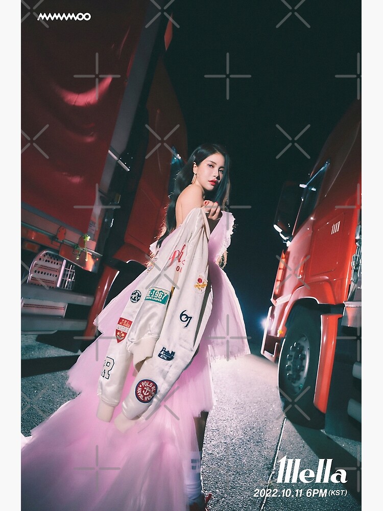 Póster «FOTO DEL CONCEPTO MAMAMOO Solar 'ILLELLA' (Micrófono ENCENDIDO ...