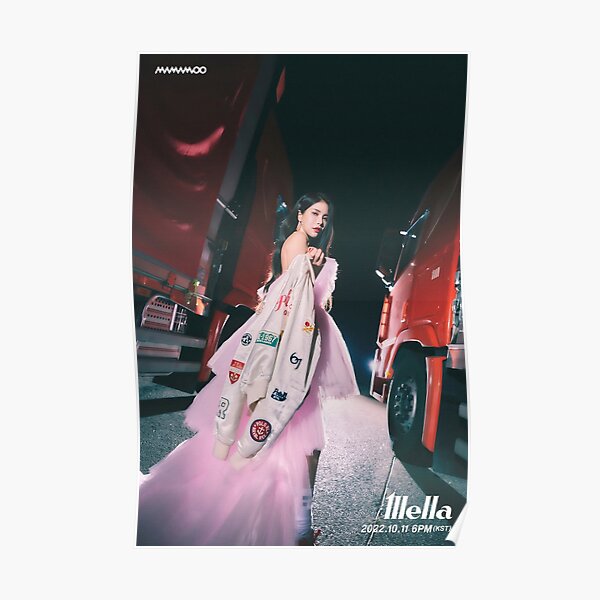 Póster «FOTO DEL CONCEPTO MAMAMOO Solar 'ILLELLA' (Micrófono ENCENDIDO ...