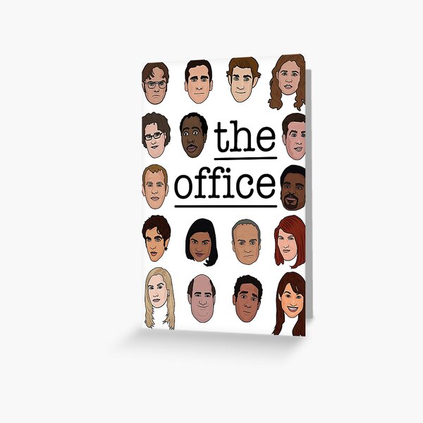 "The Office Crew" Greeting Card for Sale by emilybr0 | Redbubble