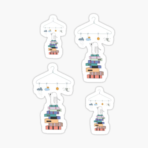 "Whats the Weather Today Bunny?" Sticker for Sale by chillaxcats ...