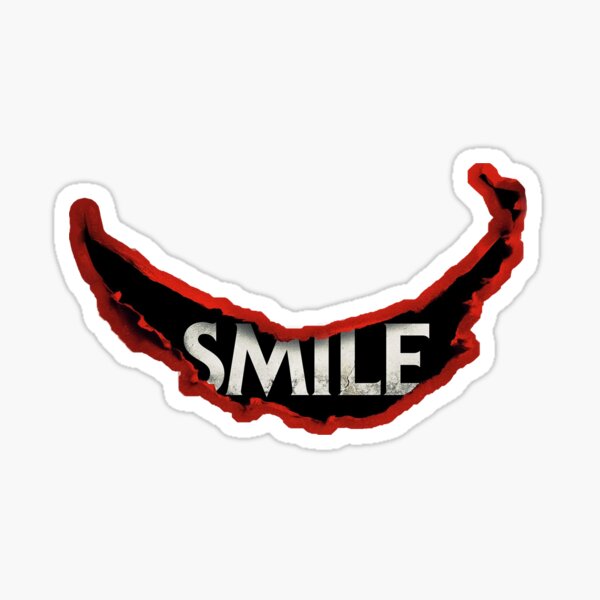 "Smile Movie 2022, The Smile Movie 2022, Smile Horror Movie" Sticker ...