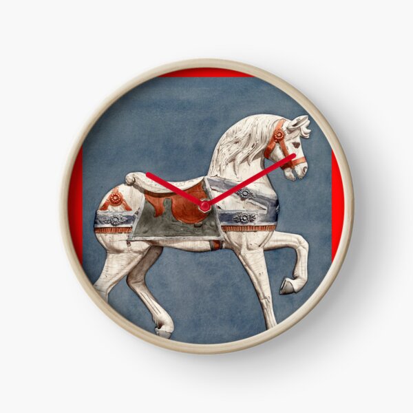 Carcadee In Puntini Clocks for Sale | Redbubble
