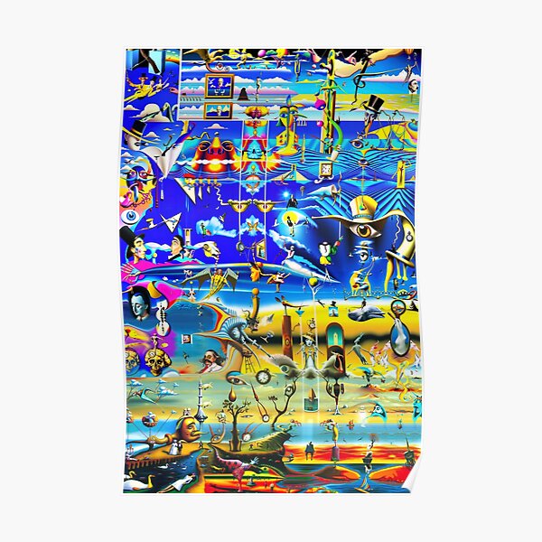"Dalle-2 Dali Surrealism Poster" Poster for Sale by EuclidHueman ...