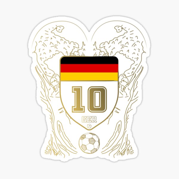 "Football world cup - Germany badge & trophy" Sticker for Sale by ...
