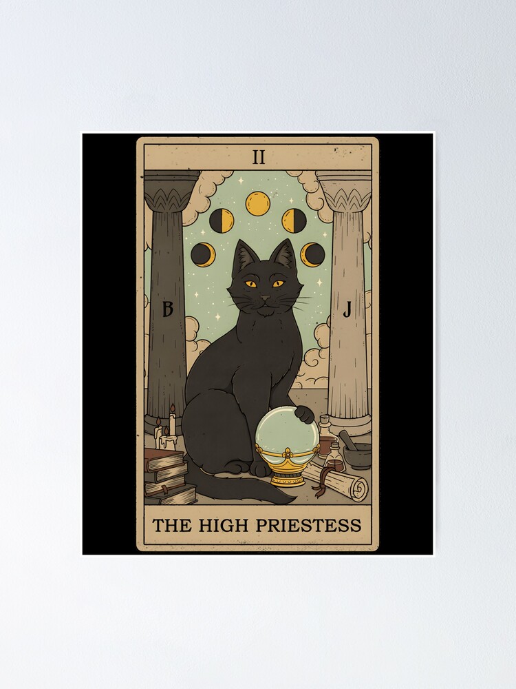 "The High Priestess Classic " Poster for Sale by rhyondeannot | Redbubble
