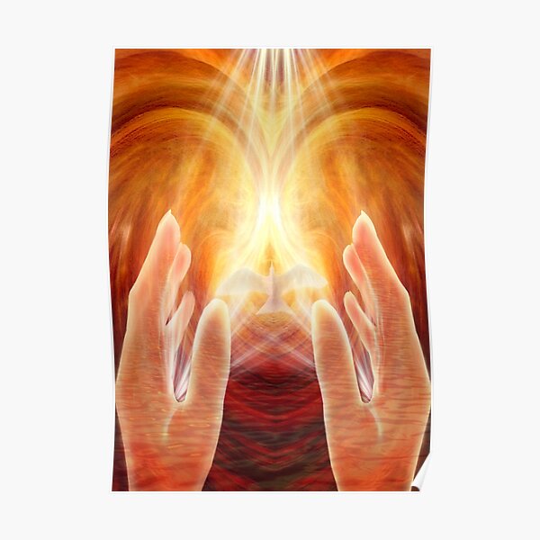 "Universal Healing Energy" Poster for Sale by saleire | Redbubble